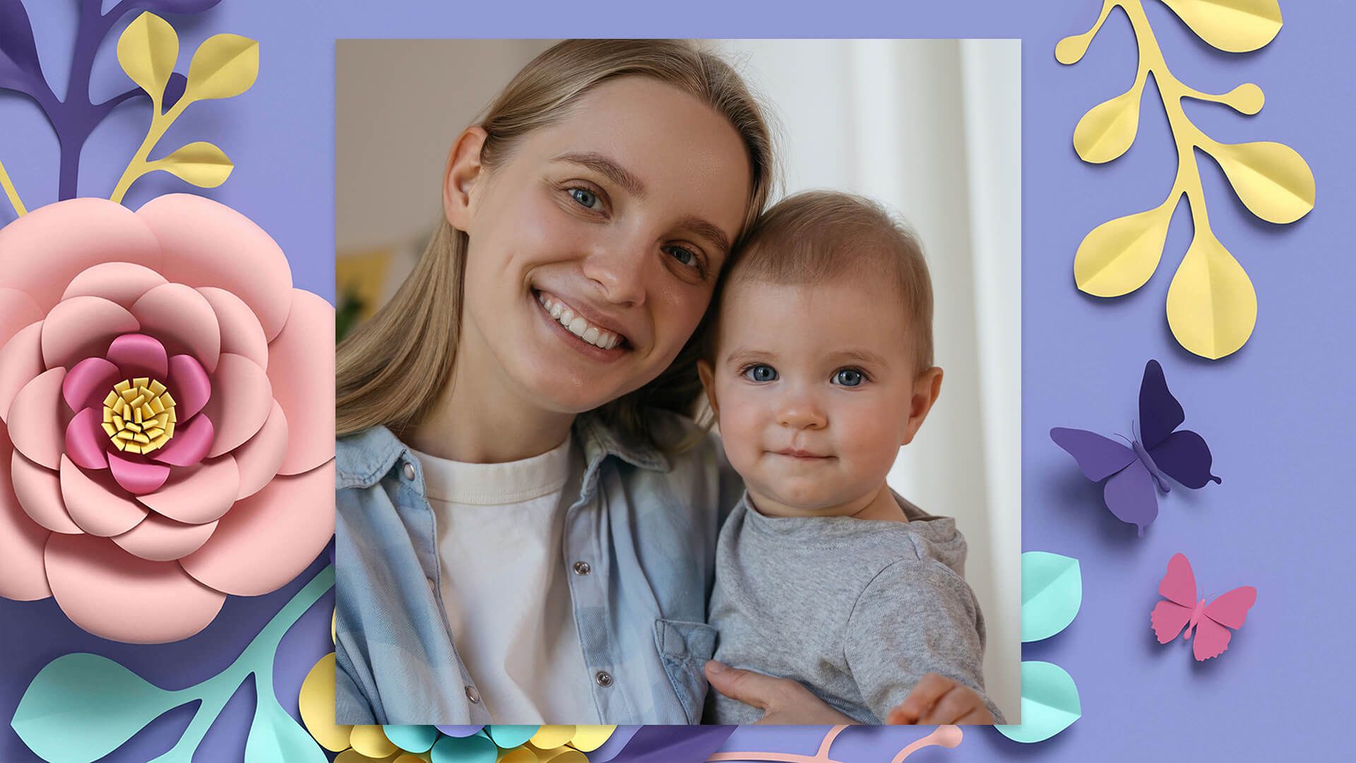 Custom Floral Video Templates for VidDay