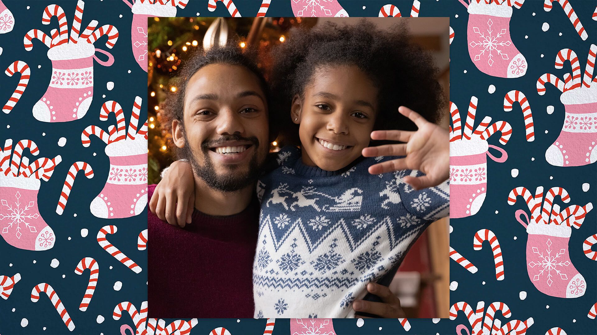 Custom Holly Jolly Video Templates for VidDay